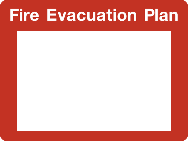 fire plan sign