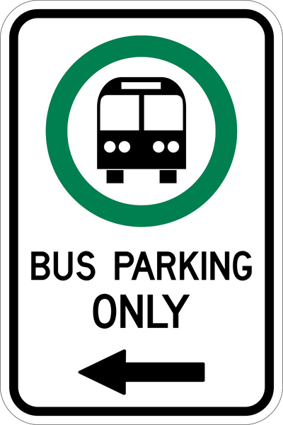 Bus Only Parking Sign | Western Safety Sign