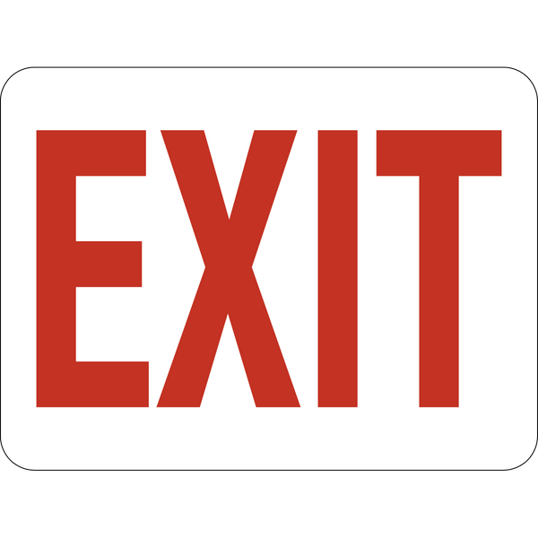 Exit Bold text Sign | Western Safety Sign