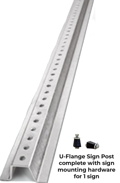 U-Flange Sign Post | Western Safety Sign