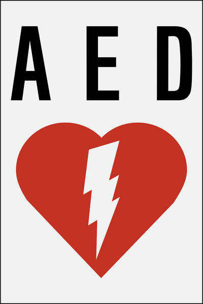 AED | Western Safety Sign