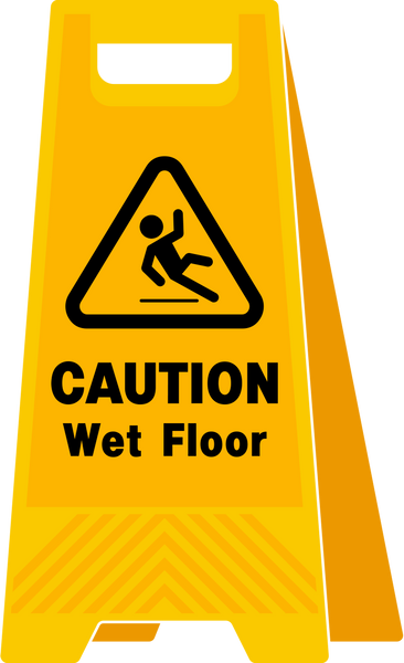Caution Wet Floor Sign