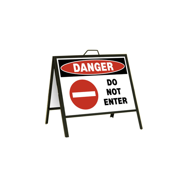 Danger Do Not Enter 24x18 – Western Safety Sign
