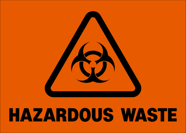 Hazardous Waste Sign | Western Safety Sign