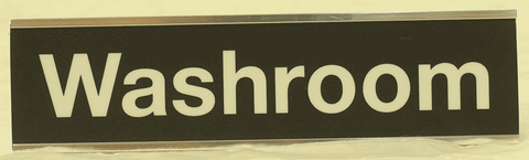 Door Name Sign Holder Wall Mount | Western Safety Sign