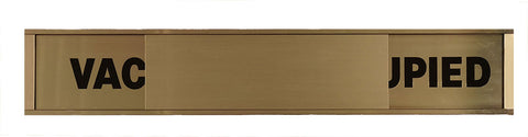 Door Name Slider Signs | Western Safety Sign