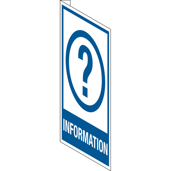 Information L-Shape Projection Sign | Western Safety Sign