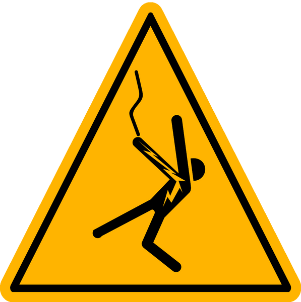 Caution - Wire Hazard | Western Safety Sign