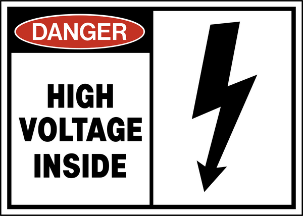 Danger High Voltage Logo