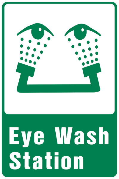 Eye Wash Station-A | Western Safety Sign