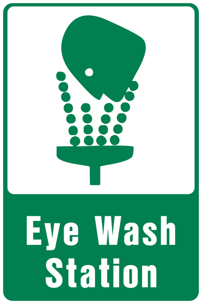Eye Wash Station-E | Western Safety Sign