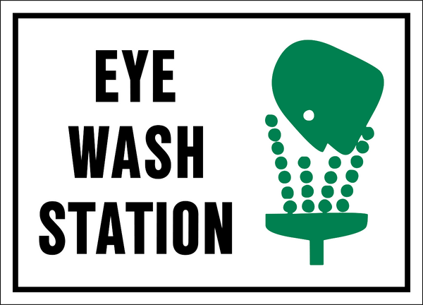 Eye Wash Station | Western Safety Sign