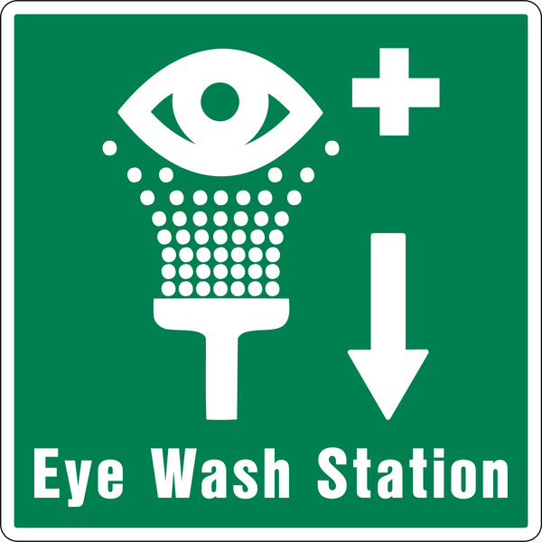 Eye Wash Station | Western Safety Sign