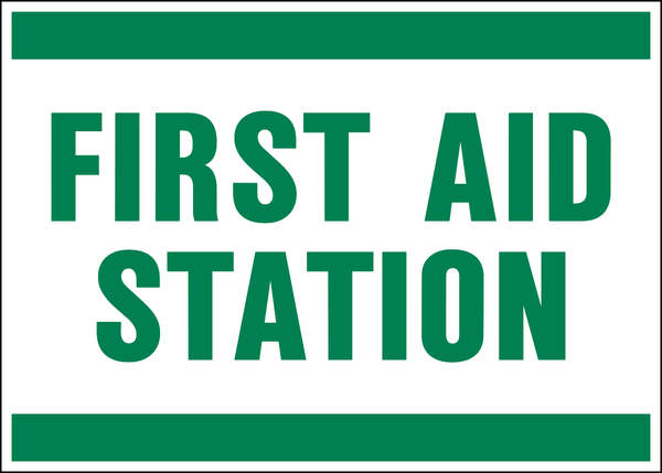 First Aid Station | Western Safety Sign
