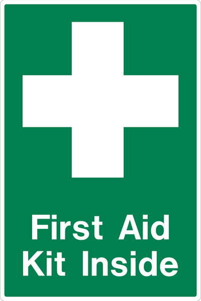 First Aid Kit Inside A | Western Safety Sign