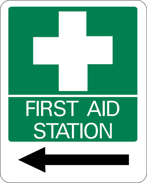 First Aid Station A | Western Safety Sign
