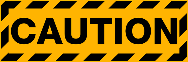 Caution Floor Decal Sign | Western Safety Sign