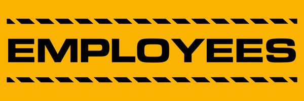 Employees Floor Decal Sign | Western Safety Sign