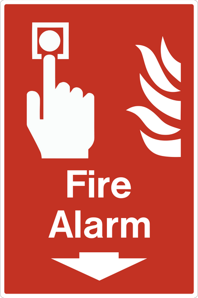 Fire Alarm A | Western Safety Sign