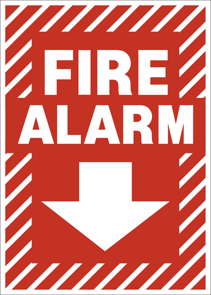 Fire Alarm A | Western Safety Sign