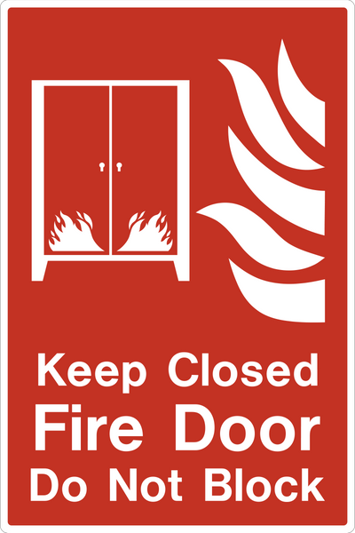 Fire Door B | Western Safety Sign