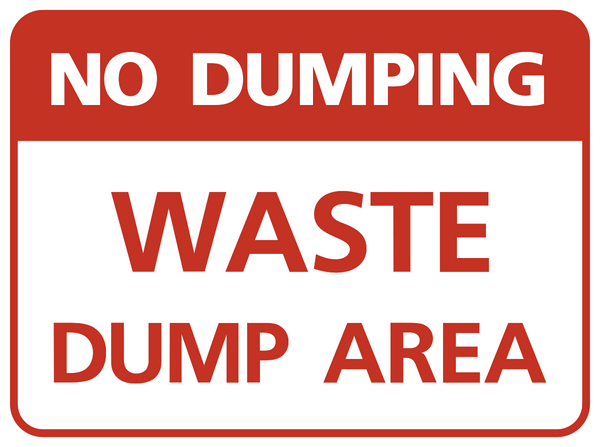 No Dumping | Western Safety Sign