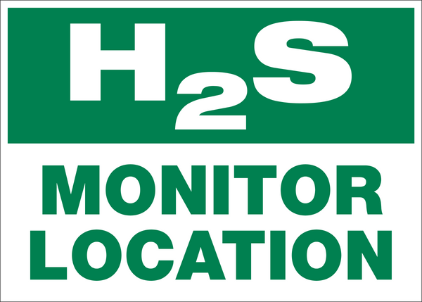 H2S Monitor | Western Safety Sign