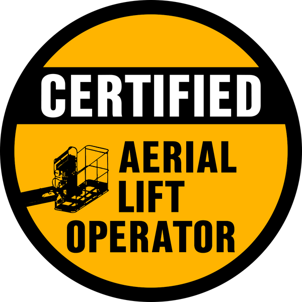 Aerial Lift Operator | Western Safety Sign