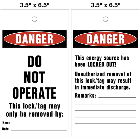 Danger Do Not Operate | Western Safety Sign