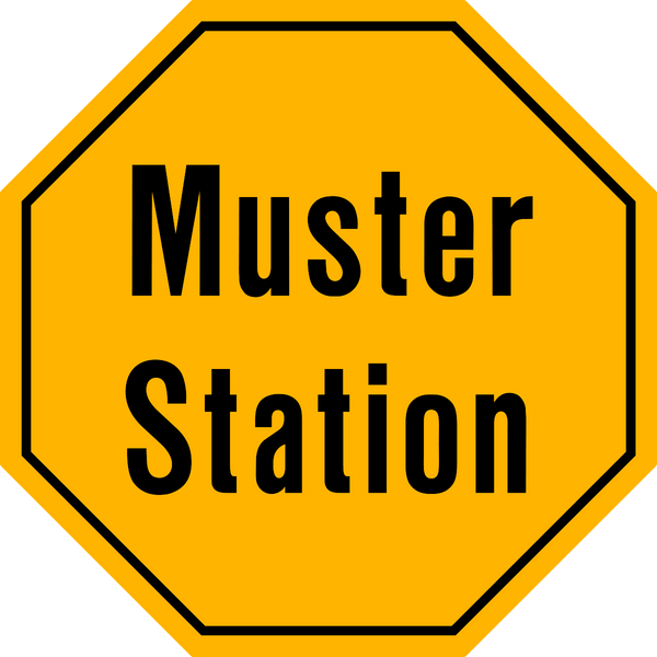 Muster Station | Western Safety Sign