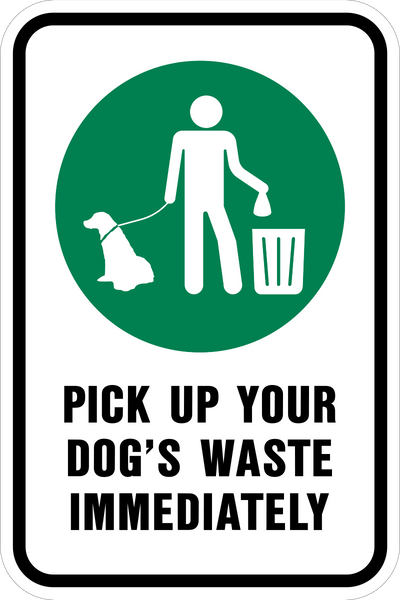 Dog Waste | Western Safety Sign