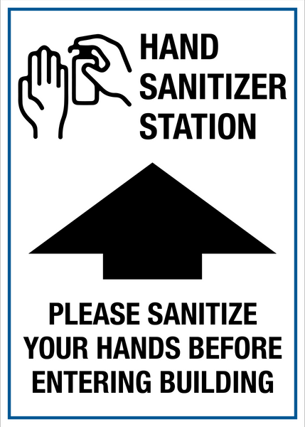 Hand Sanitizer Station | Western Safety Sign