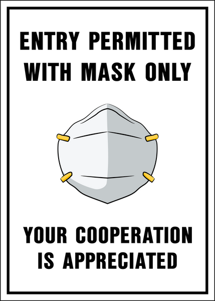 Mask Use – Western Safety Sign