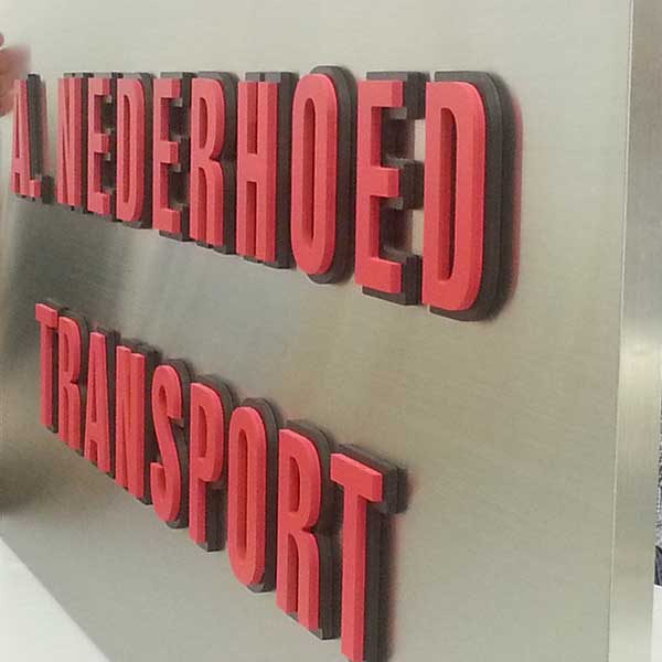 Custom Cut Numbers, Letters and Logos | Western Safety Sign