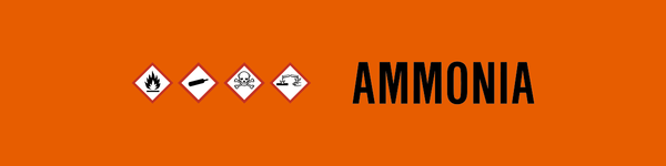 Toxic & Corrosive - Ammonia - WHMIS | Western Safety Sign