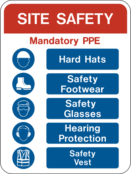 Site Safety PPE-GI | Western Safety Sign