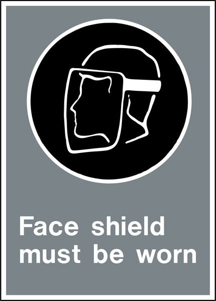 Face Protection | Western Safety Sign