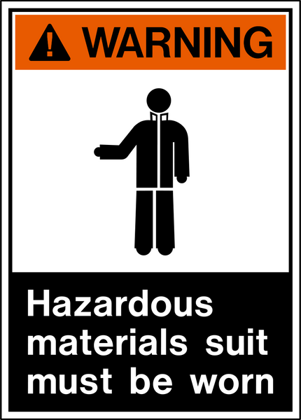 Warning - Protective Clothing | Western Safety Sign