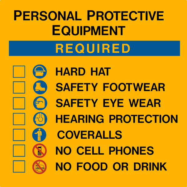 Site Safety PPE-HN | Western Safety Sign