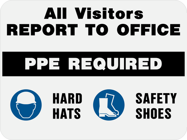 Visitor Reporting | Western Safety Sign