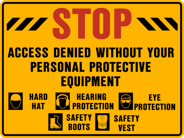 Site Safety PPE-P | Western Safety Sign