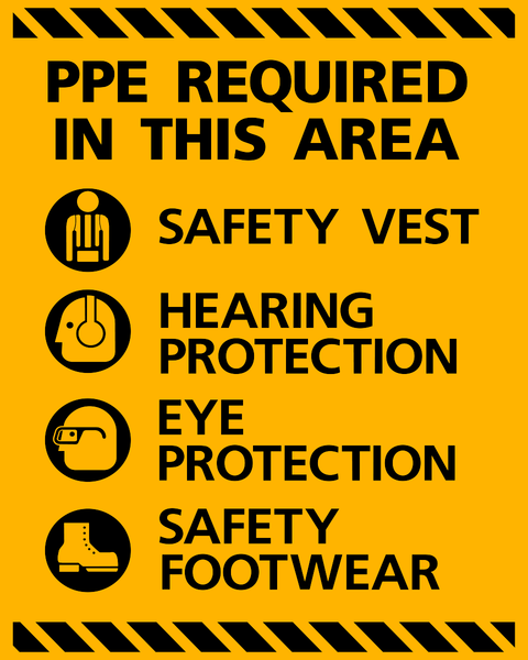 Site Safety PPE-I | Western Safety Sign