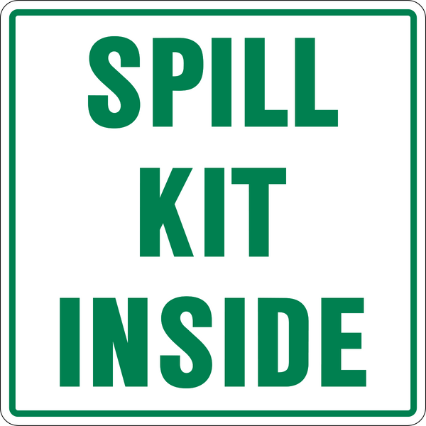 Spill Kit Inside | Western Safety Sign