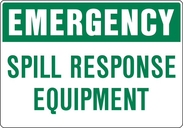 Emergency Spill Response Equipment | Western Safety Sign