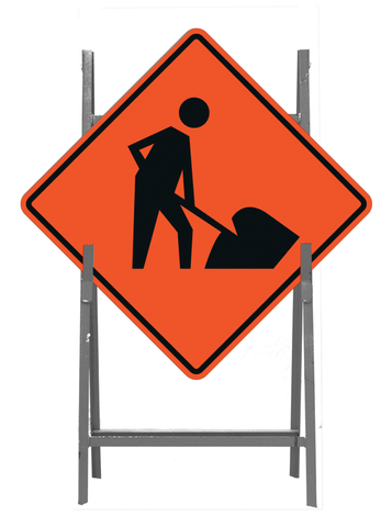 Quad Sign Stand | Western Safety Sign