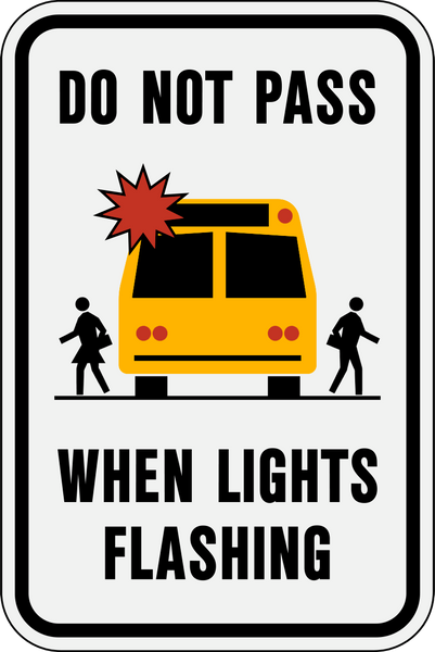Bus Traffic | Western Safety Sign