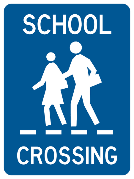 School Crossing Sign | Western Safety Sign