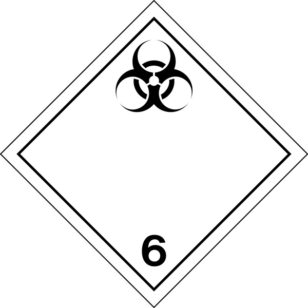 Class 6.2 Infectious Substances TDG Placard Sign | Western Safety Sign