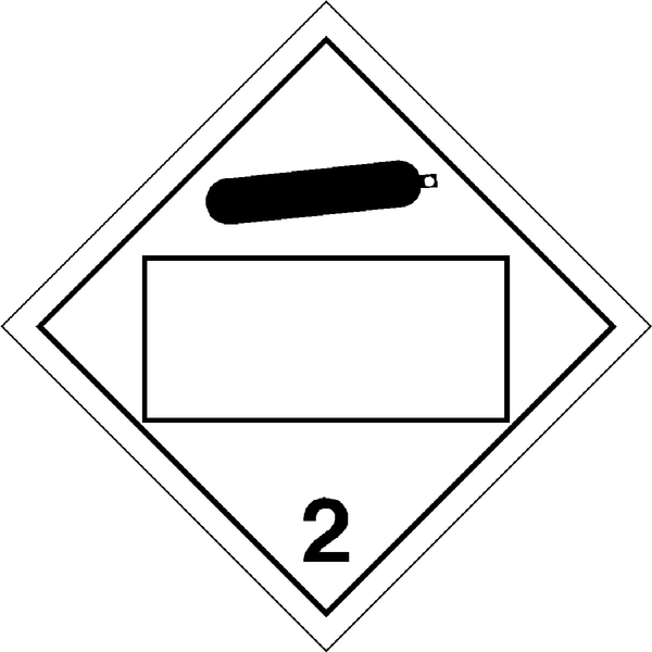 Class 2.3 Inhalation Hazard Custom UN Number TDG Placard Sign | Western ...