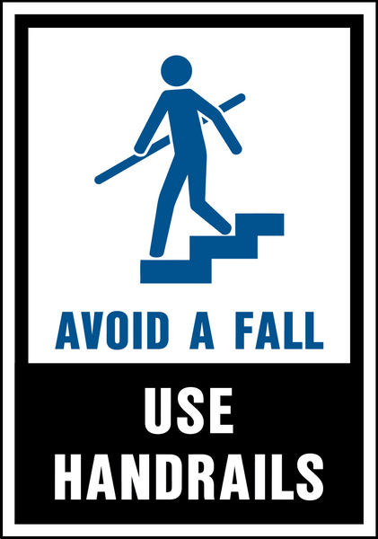 Avoid a Fall | Western Safety Sign